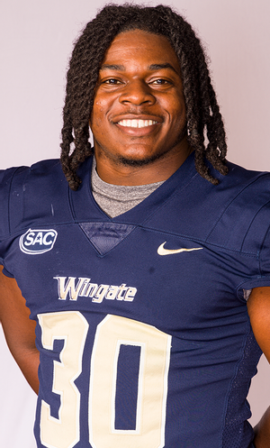 Jaquan Edwards: Barely Recruited to Wingate Football Star – Wingate ...